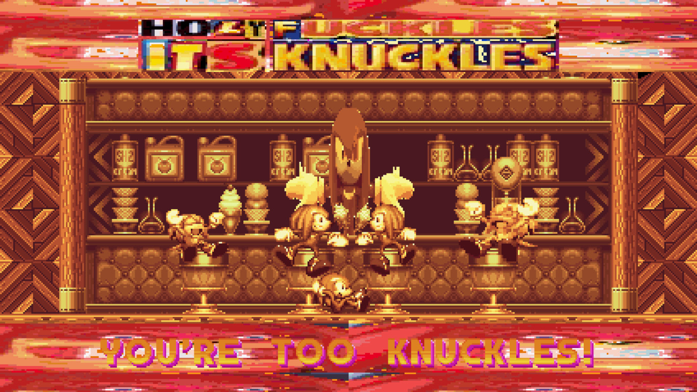 Knuckles Mania & Knuckles Plus Knuckles Mod for Sonic Mania | SM Mods