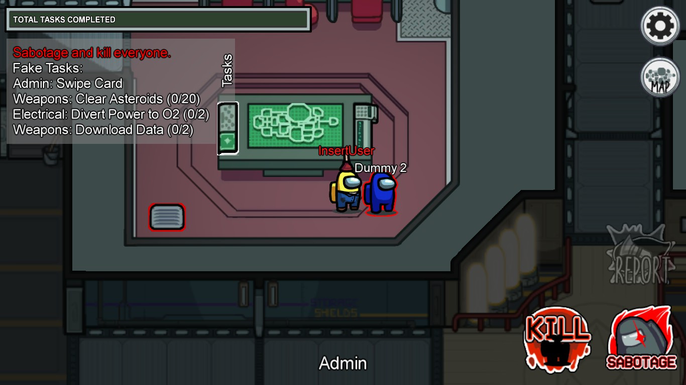 Custom Buttons Mod for Among Us | Among Us Mods