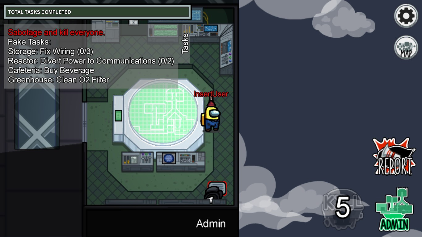 Custom Buttons Mod for Among Us | Among Us Mods