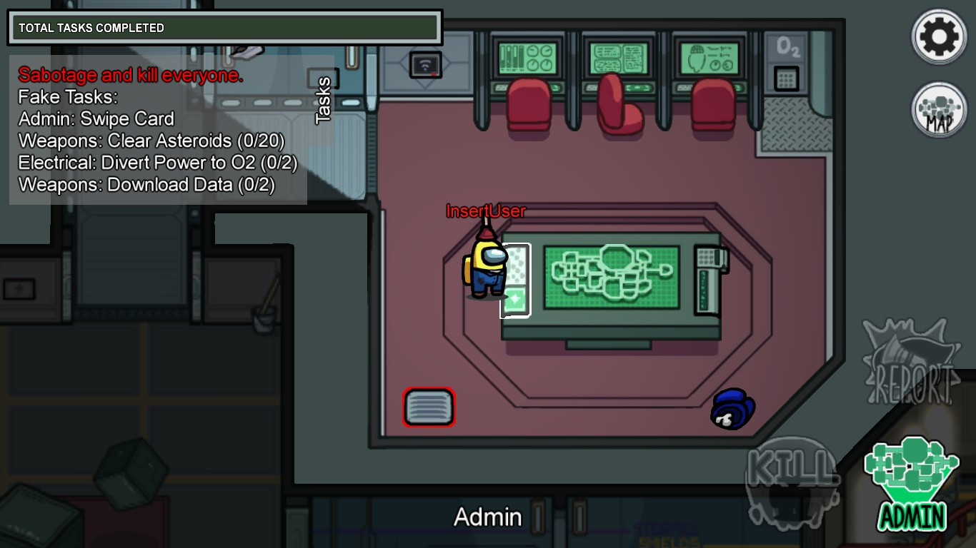 Custom Buttons Mod for Among Us | Among Us Mods