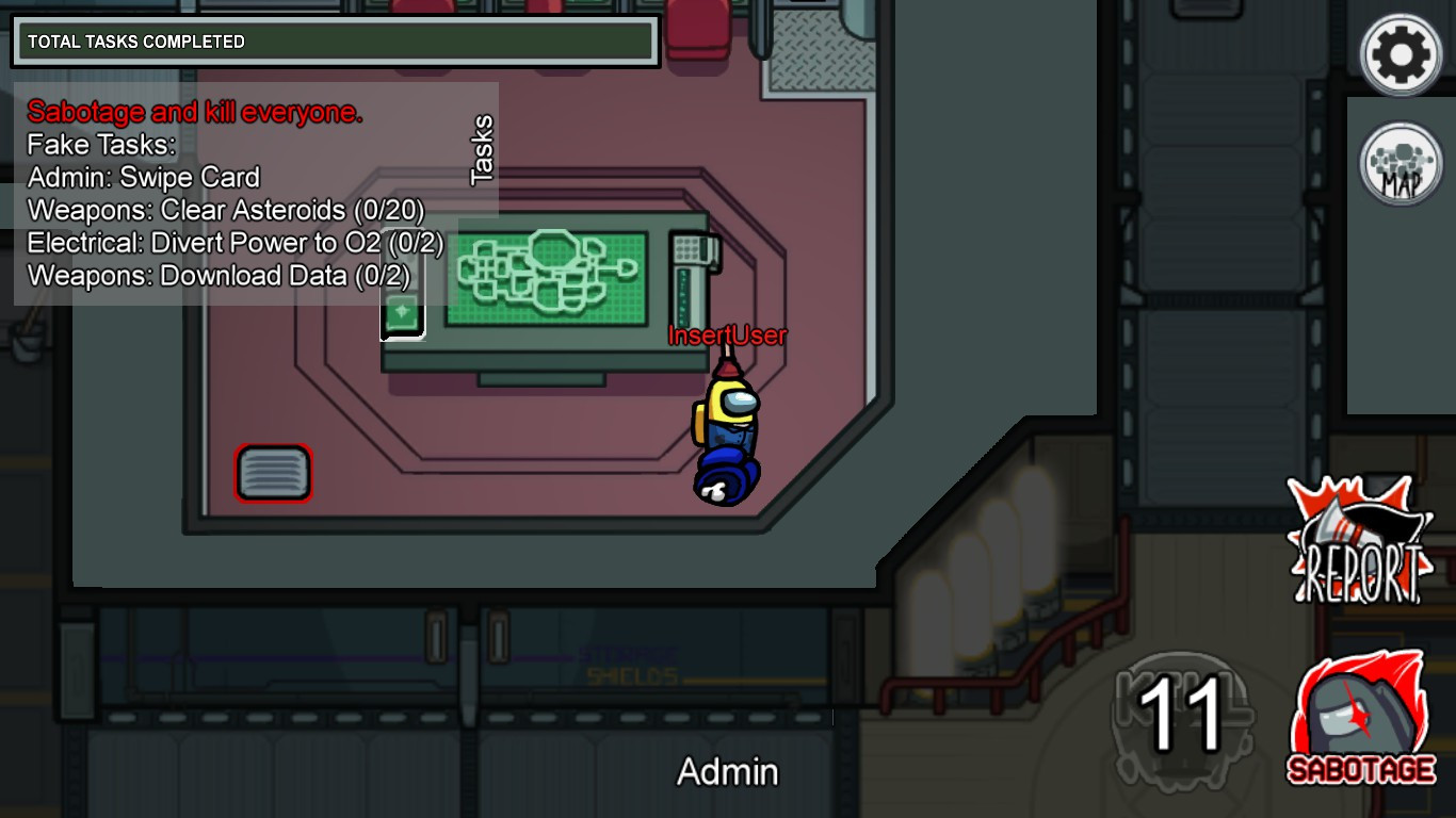 Custom Buttons Mod for Among Us | Among Us Mods