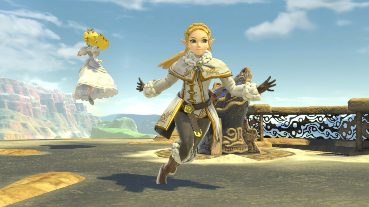Breath of the Wild Winter Zelda Mod for Super Smash Bros. Ultimate ...