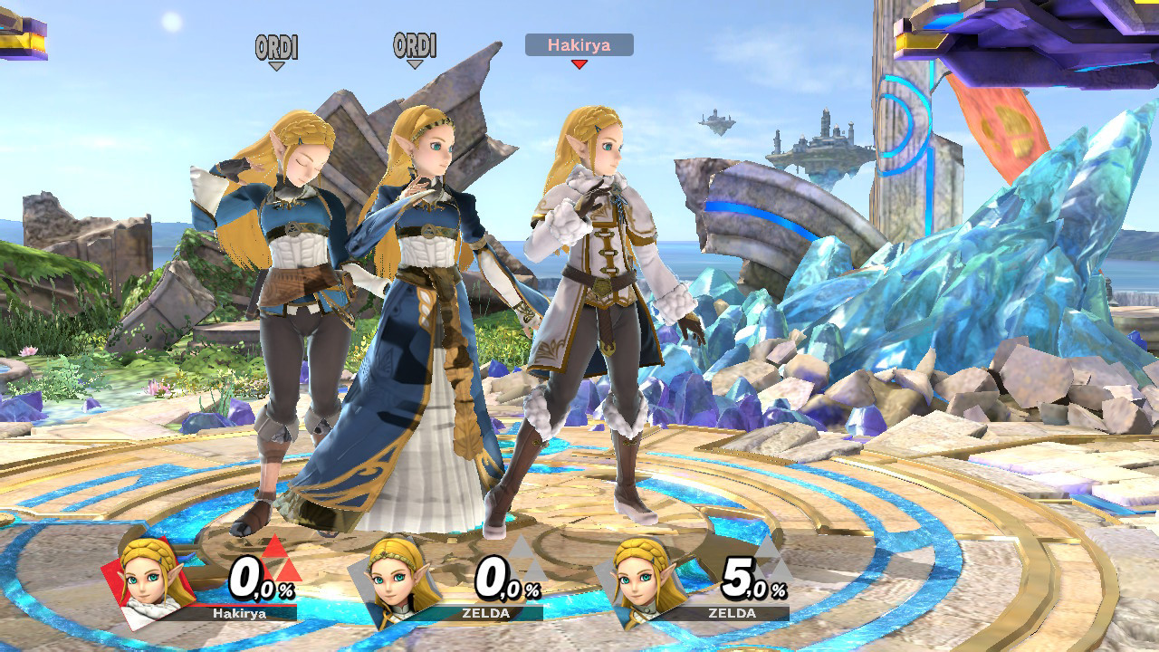 Breath of the Wild Winter Zelda Mod for Super Smash Bros. Ultimate ...