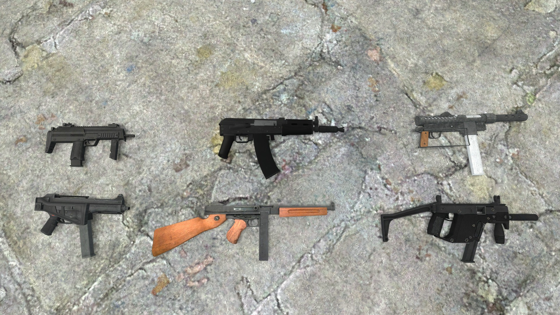 Enhanced Left 4 Dead Survivors Weapon Props Pack Mod for Garry's Mod ...