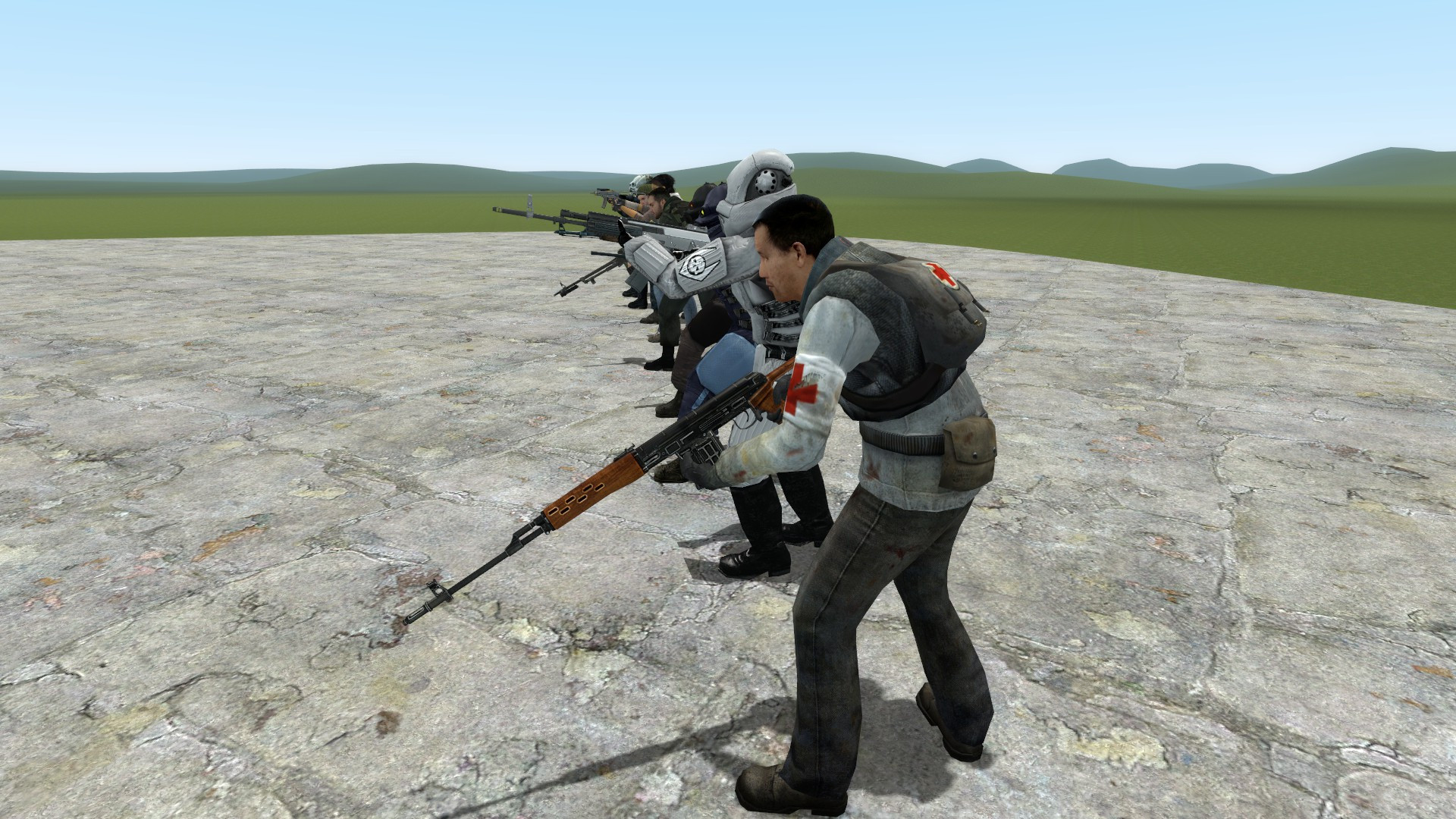 Enhanced Left 4 Dead Survivors Weapon Props Pack Mod for Garry's Mod ...