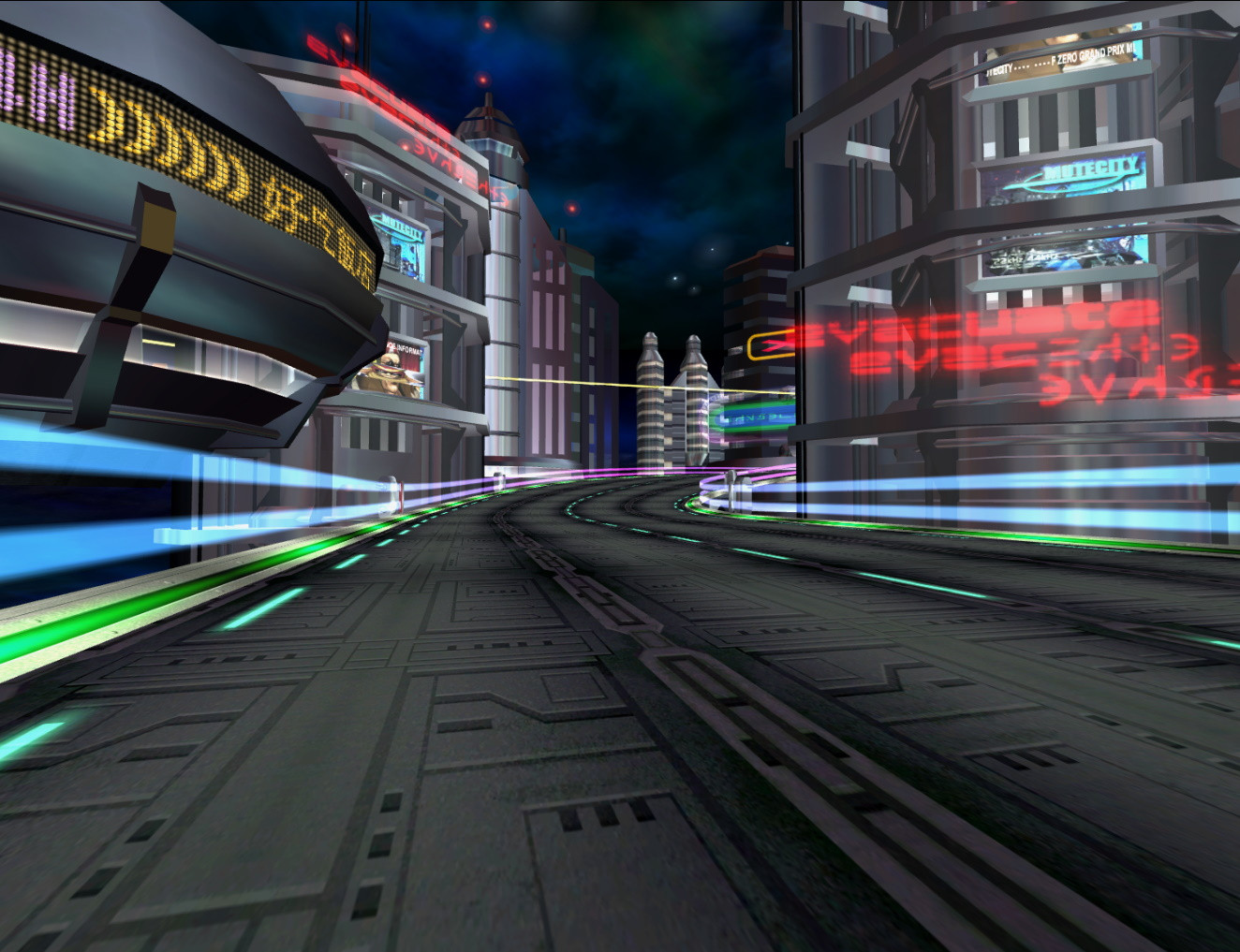 Bizzaro Mute City Mod for F-Zero GX | F-Zero GX Mods