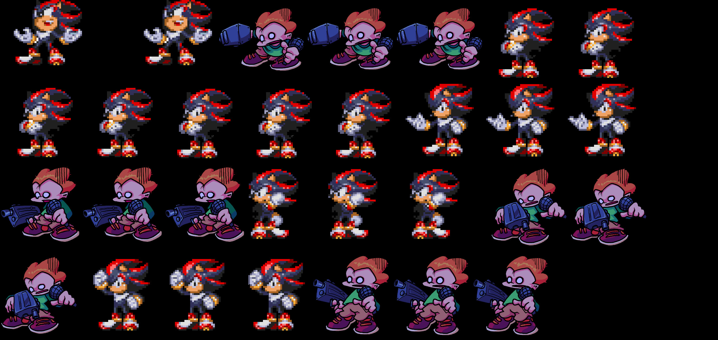 Pixel Shadow Mod! Mod for Friday Night Funkin' | FNF Mods