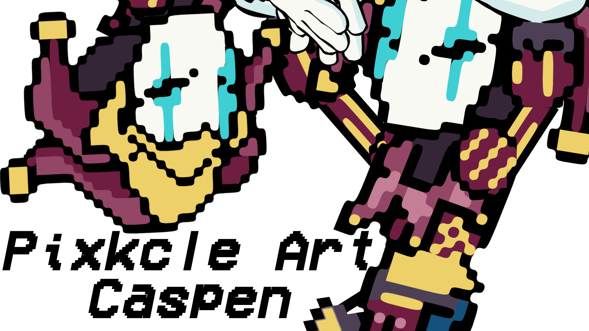 Pixel Art Harlequin Caspian Mod for Brawlhalla | BHalla Mods