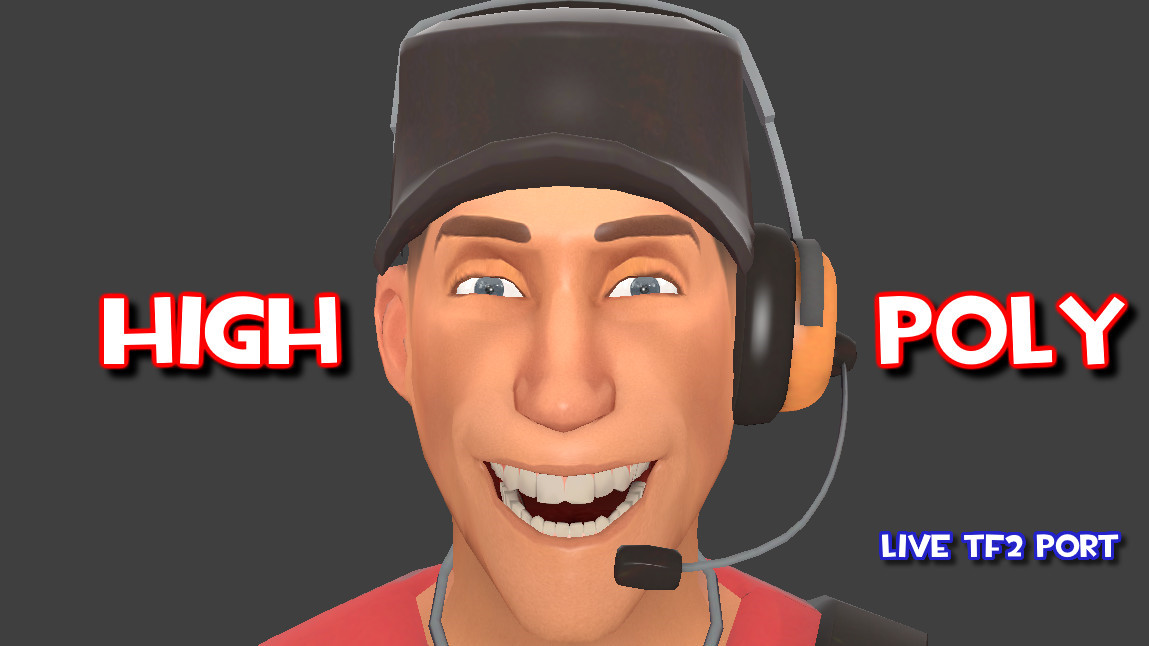 High Poly Non-HWM Playermodels! (Live TF2 Port) Mod for Team Fortress 2 ...
