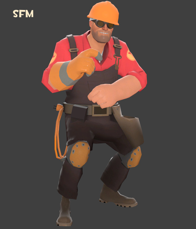 High Poly Non-HWM Playermodels! (Live TF2 Port) Mod for Team Fortress 2 ...