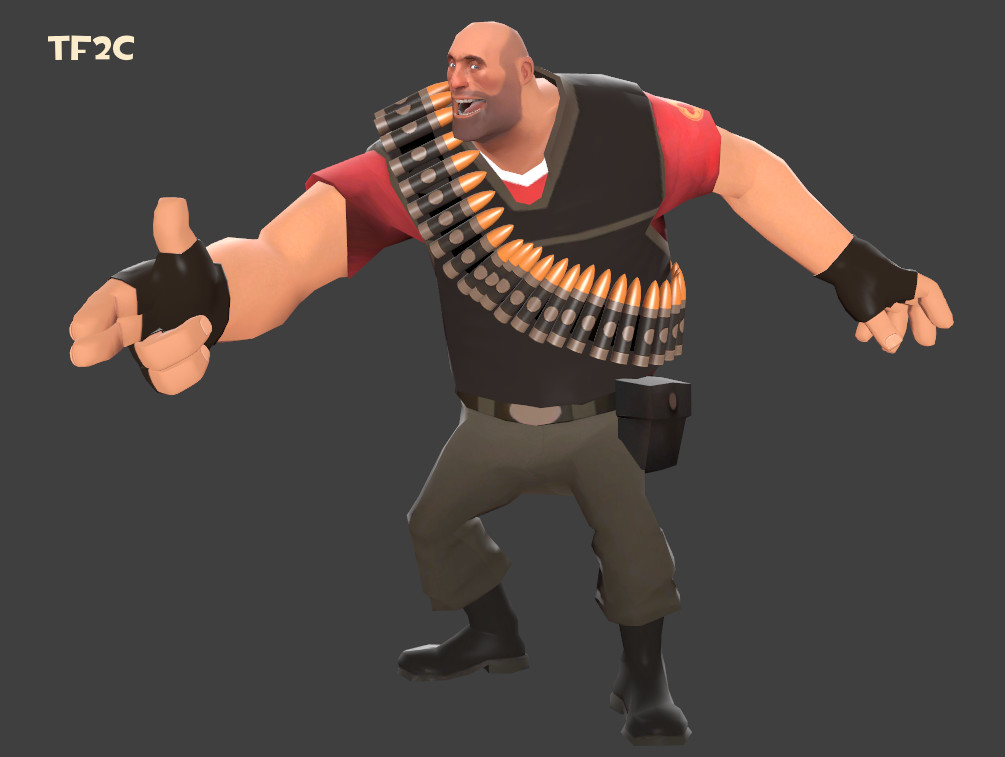 High Poly Non-HWM Playermodels! (Live TF2 Port) Mod for Team Fortress 2 ...