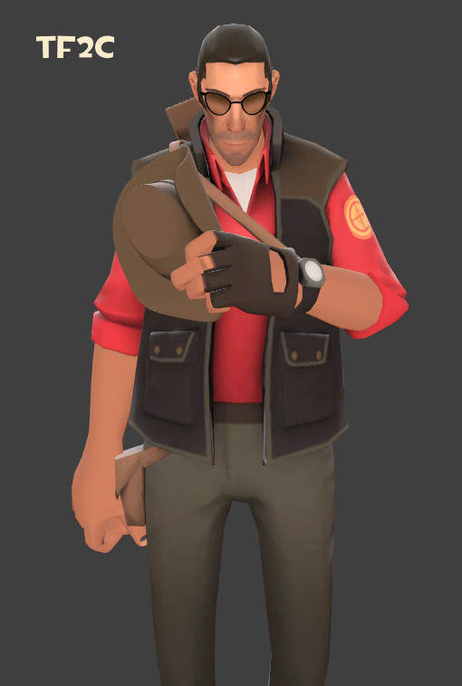 High Poly Non-HWM Playermodels! (Live TF2 Port) Mod for Team Fortress 2 ...
