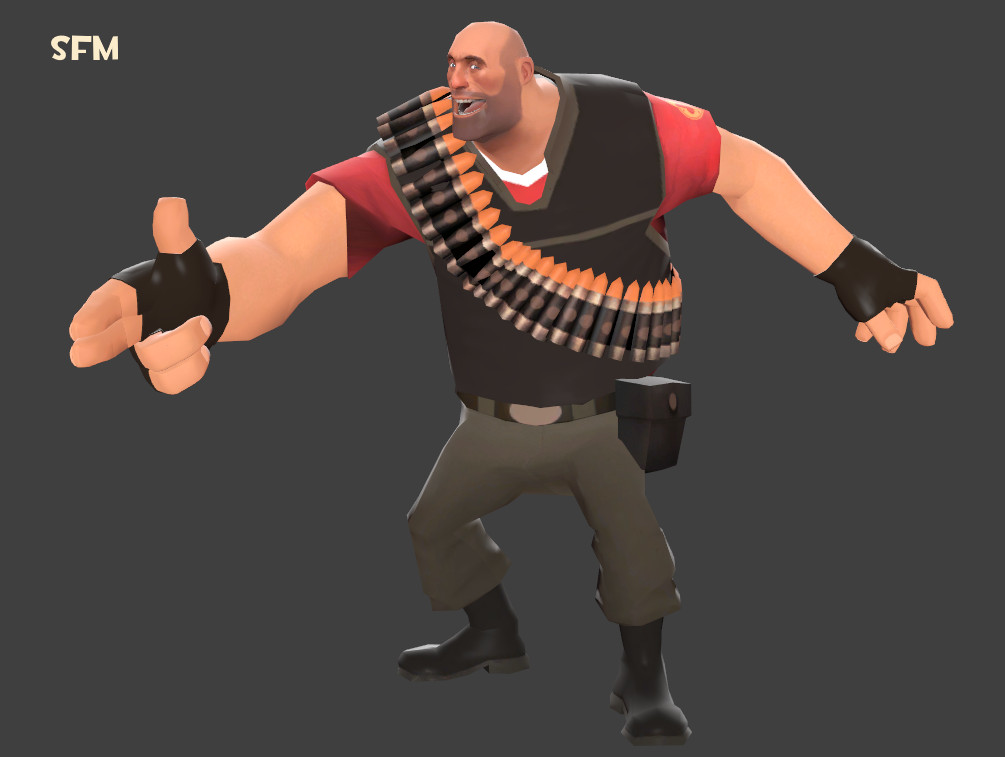 High Poly Non-HWM Playermodels! (Live TF2 Port) Mod for Team Fortress 2 ...