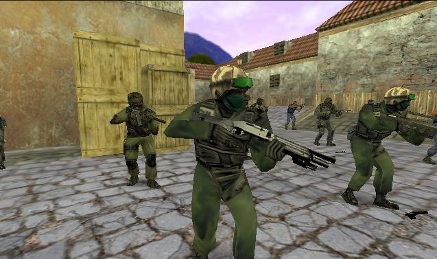 gsg9 smooth green camo Mod for Counter-Strike 1.6 | CS1.6 Mods