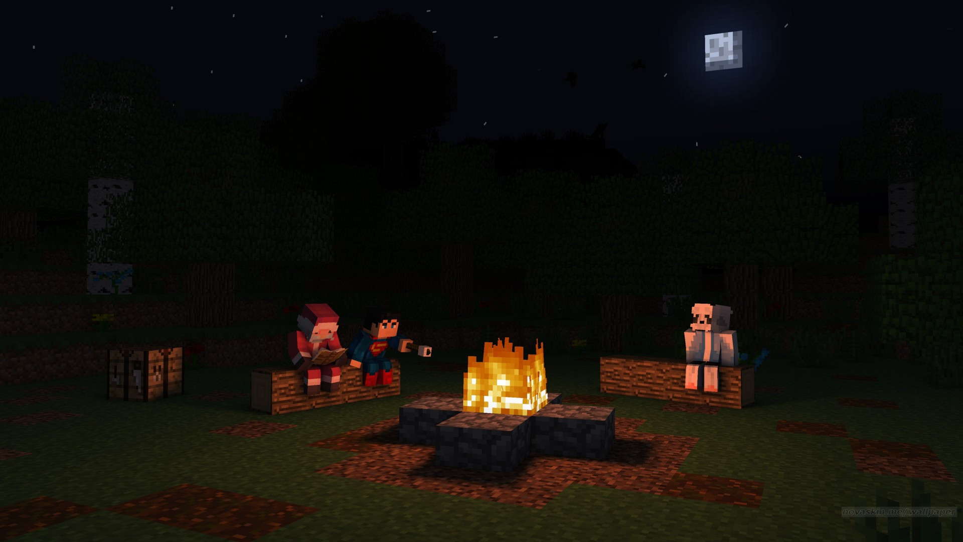 Santa, Sans and Superman Mod for Minecraft: Java Edition | MC Mods