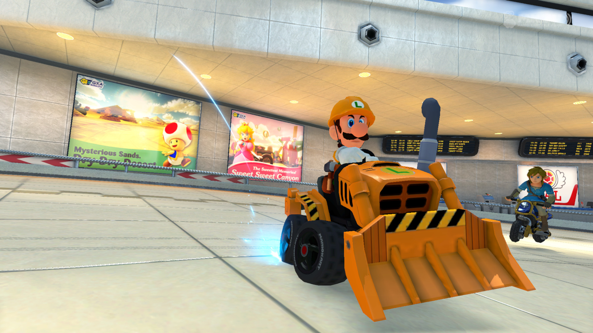 Builder Luigi from MKT Mod for Mario Kart 8 | MK8 Mods