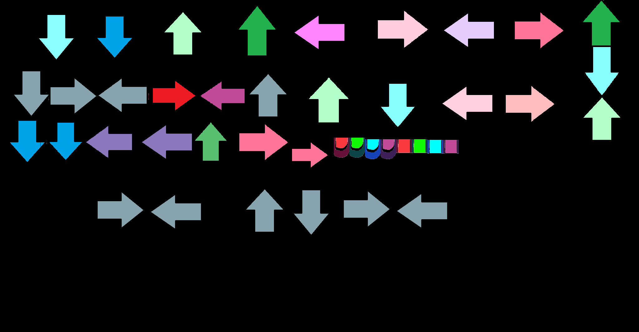 MS PAINT arrows Mod for Friday Night Funkin' | FNF Mods