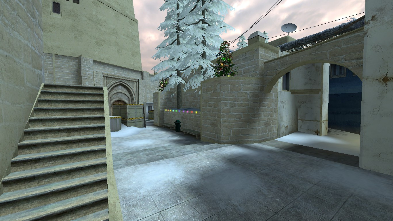 de_mirage_csgo_xmas Mod for Counter-Strike: Source | CS:S Mods