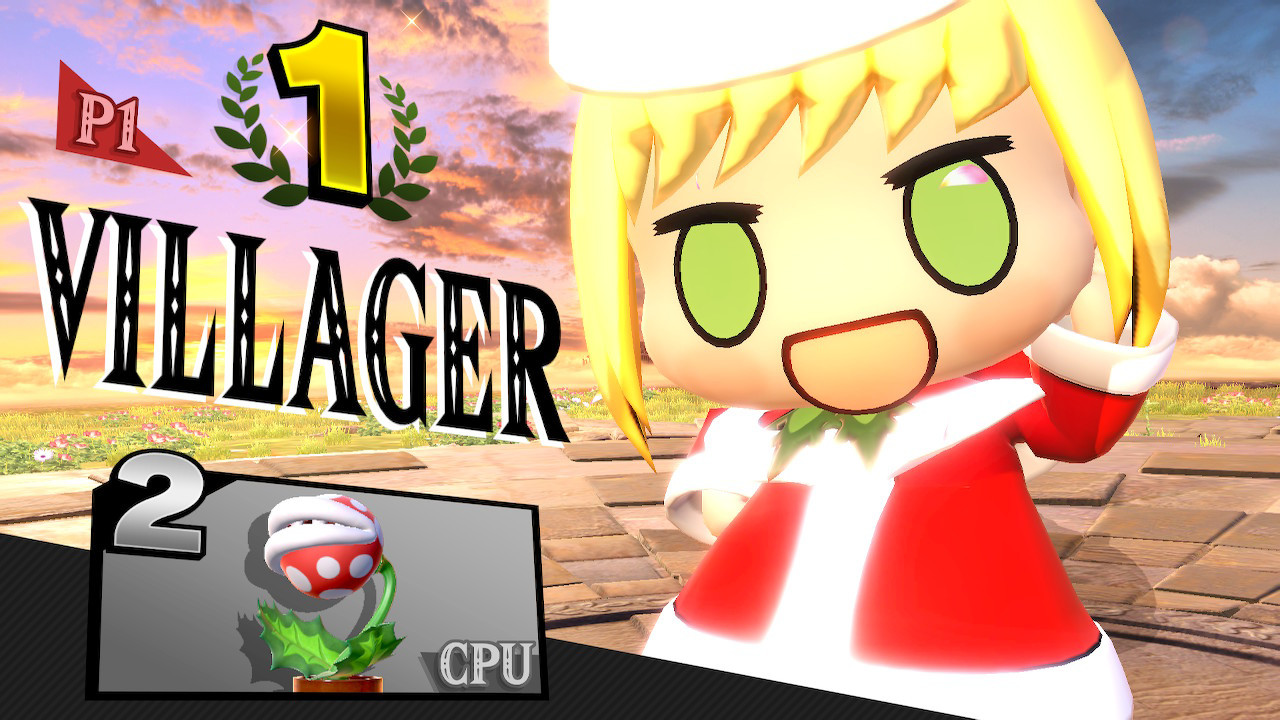 Padoru Saber Mod for Super Smash Bros. Ultimate | SSBU Mods