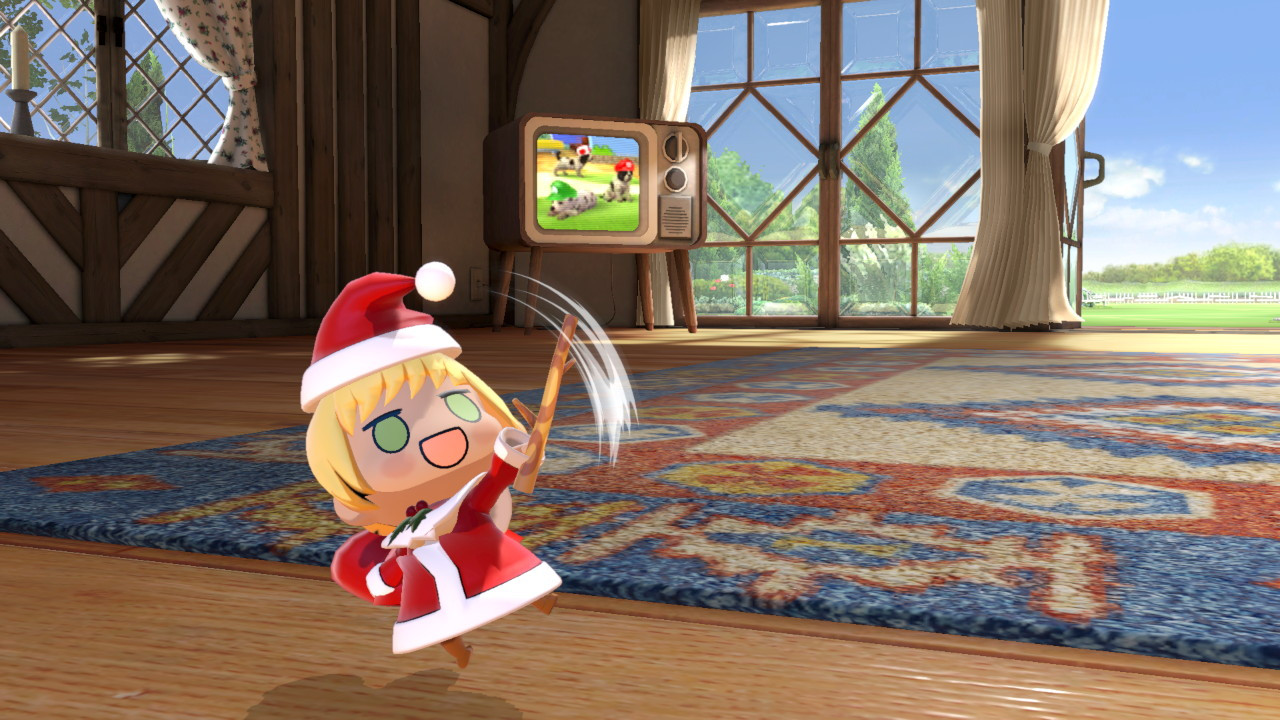 Padoru Saber Mod for Super Smash Bros. Ultimate | SSBU Mods