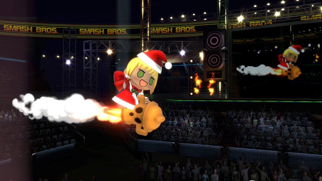 Padoru Saber Mod for Super Smash Bros. Ultimate | SSBU Mods