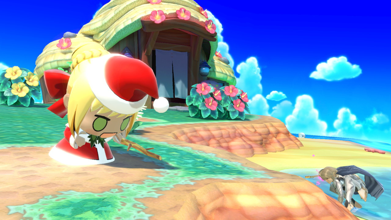 Padoru Saber Mod for Super Smash Bros. Ultimate | SSBU Mods