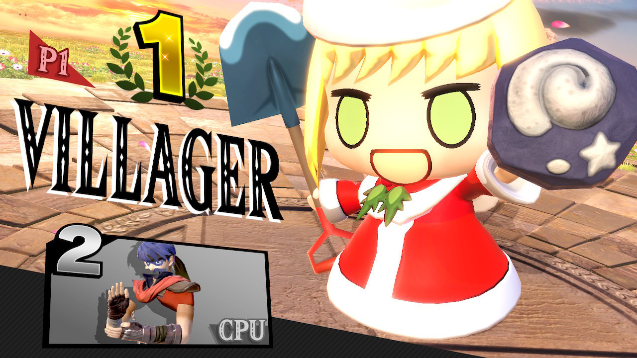 Padoru Saber Mod for Super Smash Bros. Ultimate | SSBU Mods