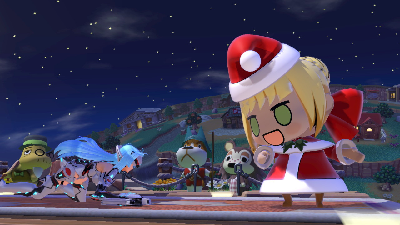 Padoru Saber Mod for Super Smash Bros. Ultimate | SSBU Mods