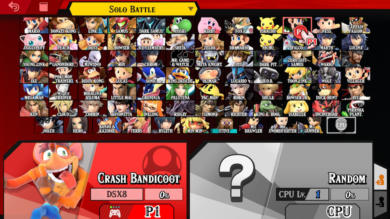 Crash Bandicoot Mod for Super Smash Bros. Ultimate | SSBU Mods