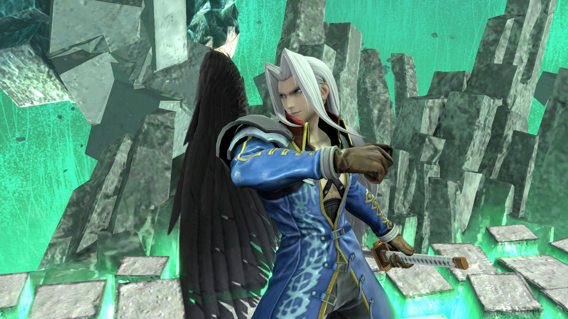 Vergil Sephiroth Mod for Super Smash Bros. Ultimate | SSBU Mods