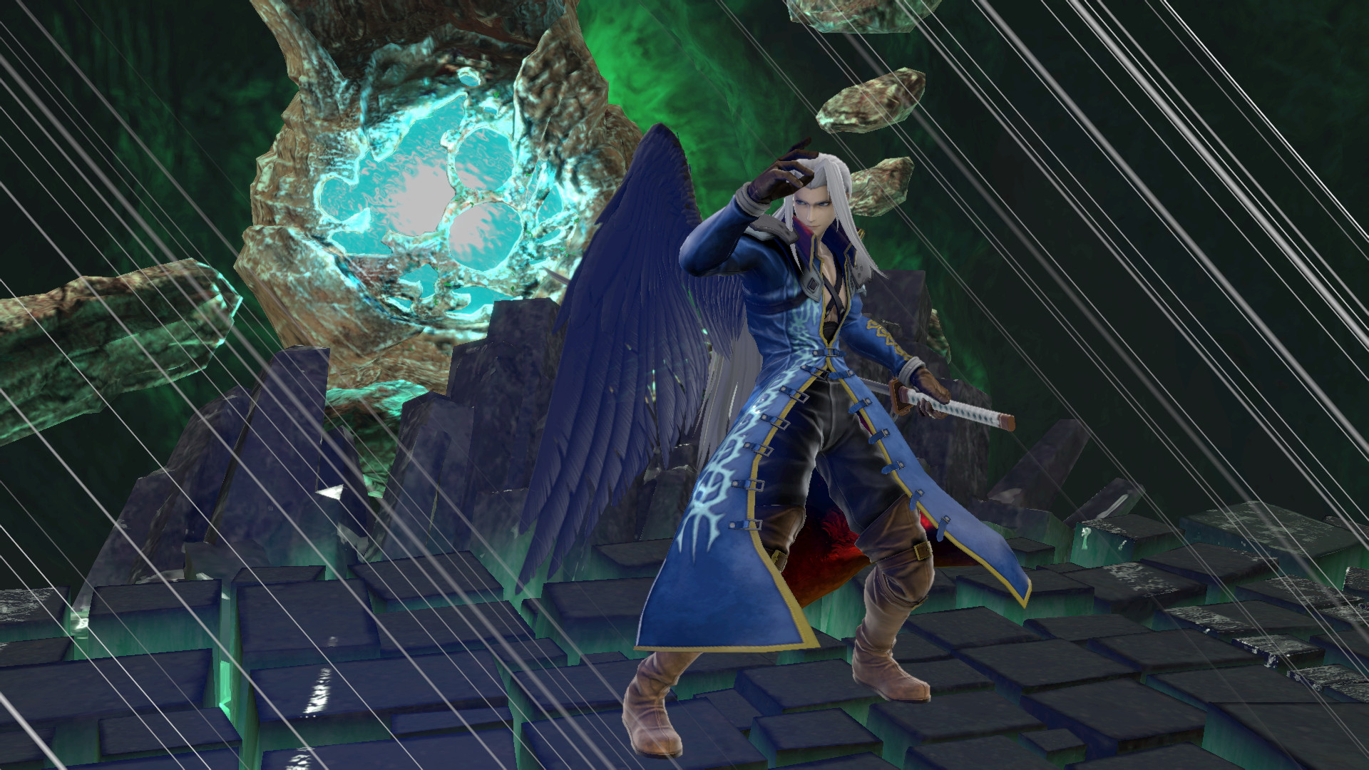 Vergil Sephiroth Mod for Super Smash Bros. Ultimate | SSBU Mods
