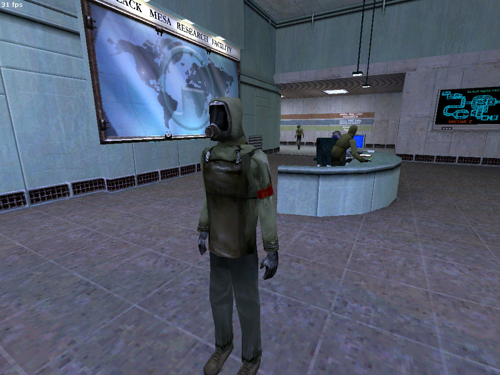 The Gasmask Citizen Mod for Half-Life | HL Mods