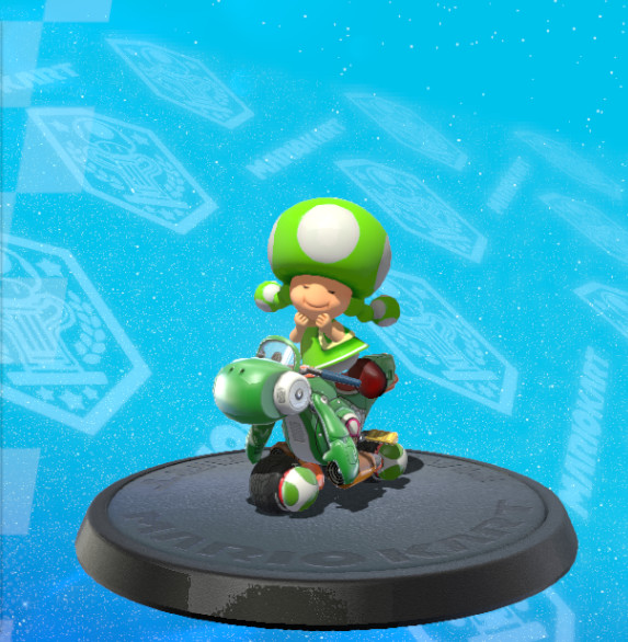 Green Toadette Mod for Mario Kart 8 | MK8 Mods