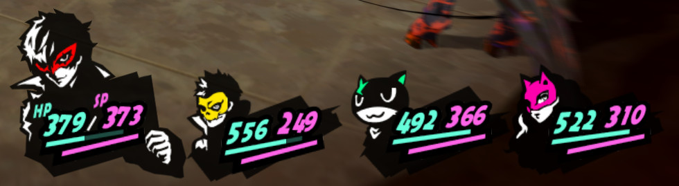 Colorful Battle UI Mod for Persona 5 | P5 Mods