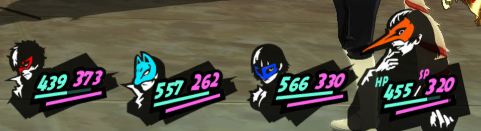 Colorful Battle UI Mod for Persona 5 | P5 Mods