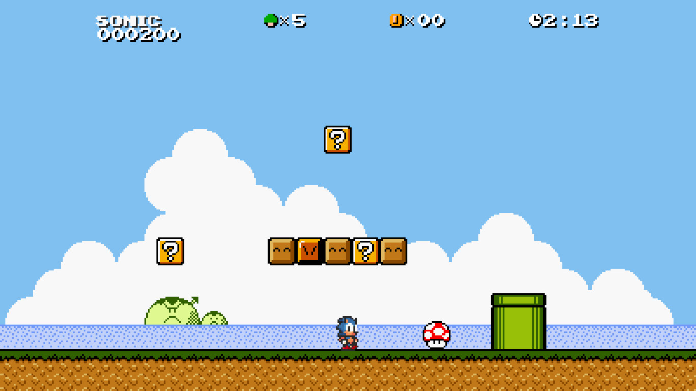 SMAS-SMB3. Sonic The Hedgehog Mod for Boll Deluxe | BDX Mods