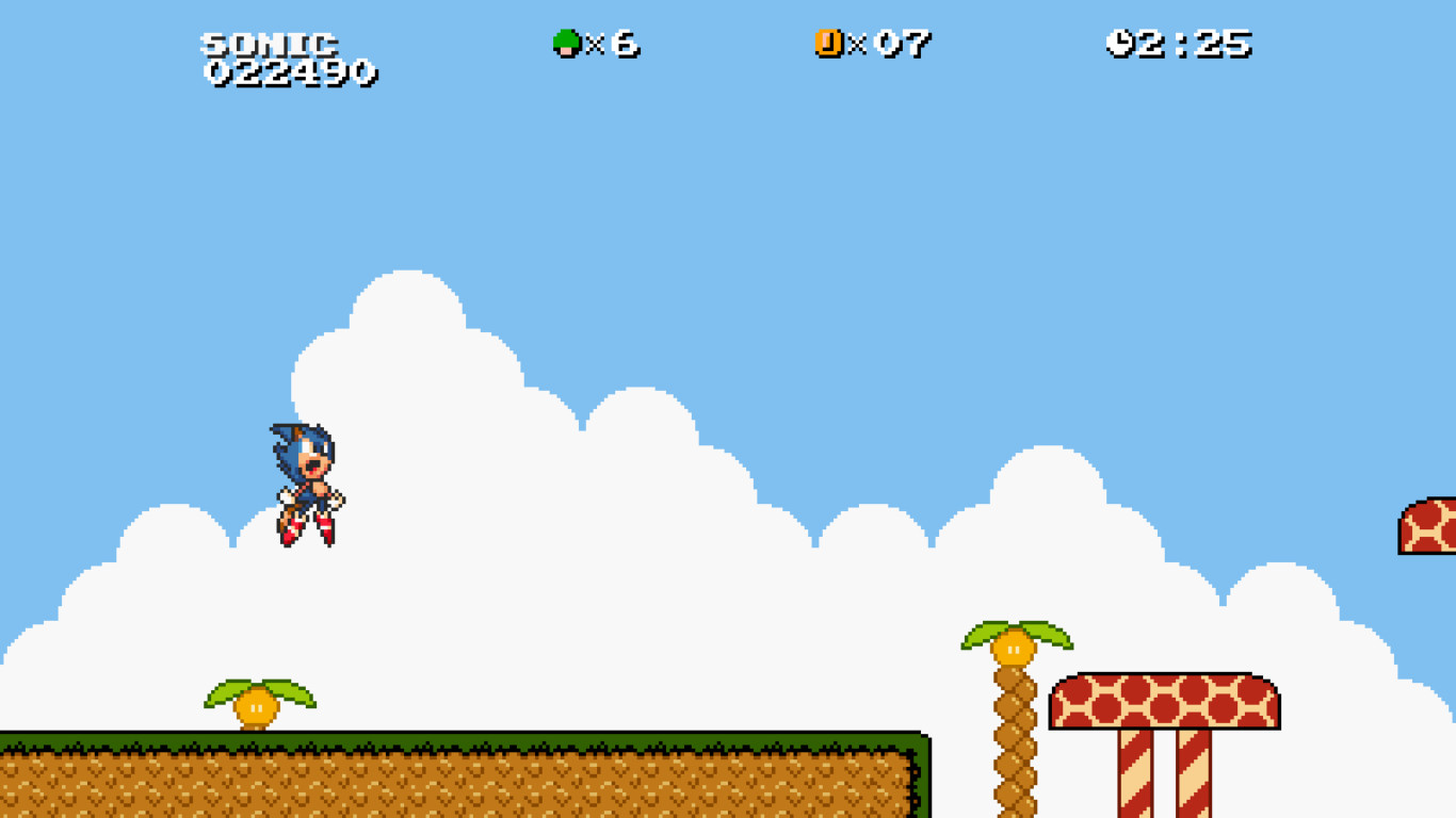 SMAS-SMB3. Sonic The Hedgehog Mod for Boll Deluxe | BDX Mods