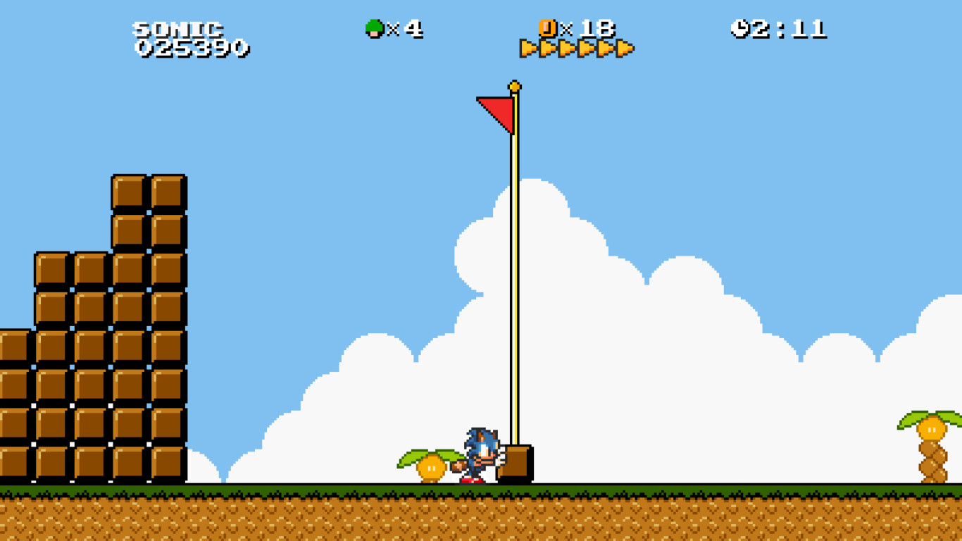 SMAS-SMB3. Sonic The Hedgehog Mod for Boll Deluxe | BDX Mods