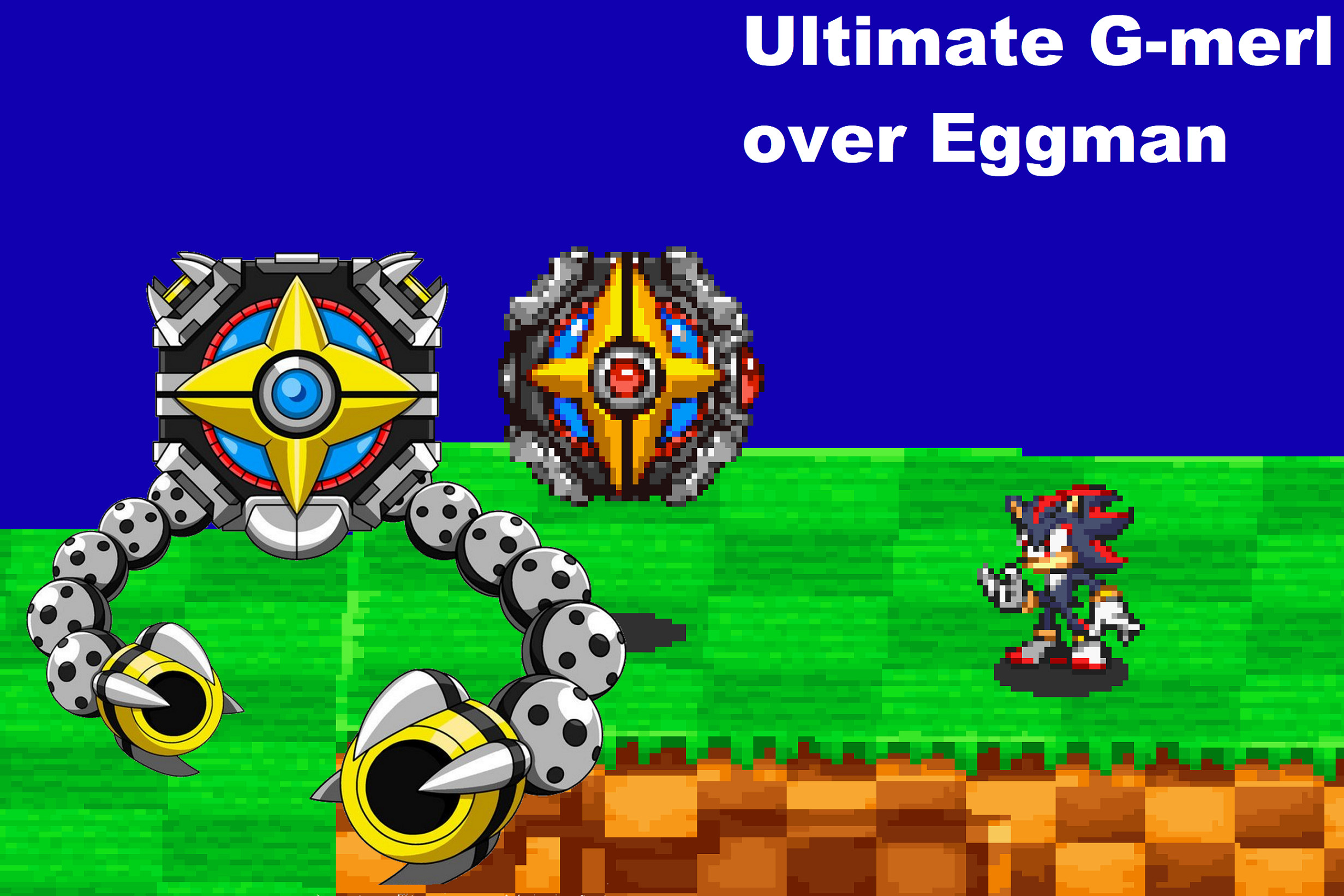 Ultimate G-merl over Eggman Mod for Sonic Battle | SB Mods