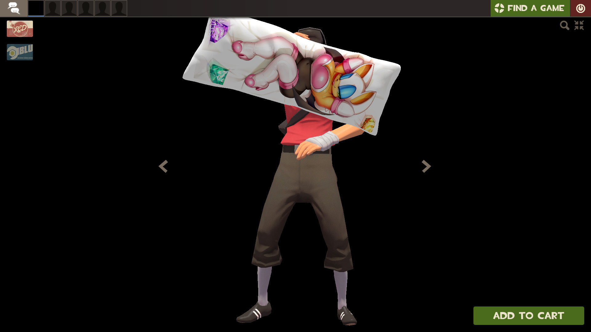 [NSFW] Furry Bodypillow [Spin-To-Win] [Team Fortress 2] [Mods]