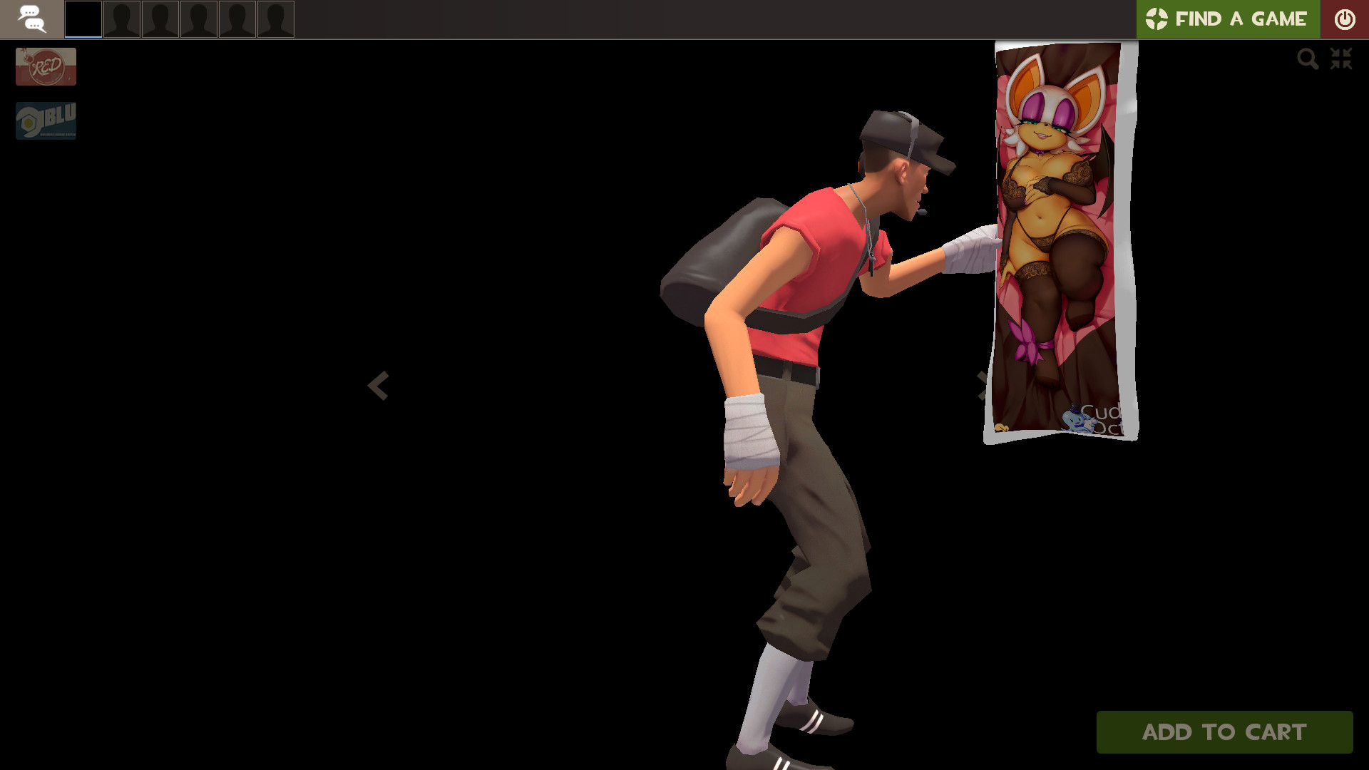 [NSFW] Furry Bodypillow [Spin-To-Win] [Team Fortress 2] [Mods]