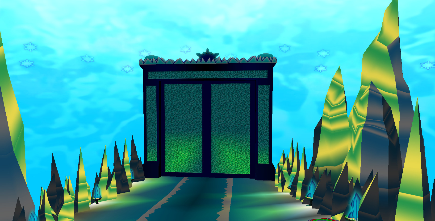 Winter HD Texture Pack Mod for Sonic Riders (GameCube) | SR-GC Mods