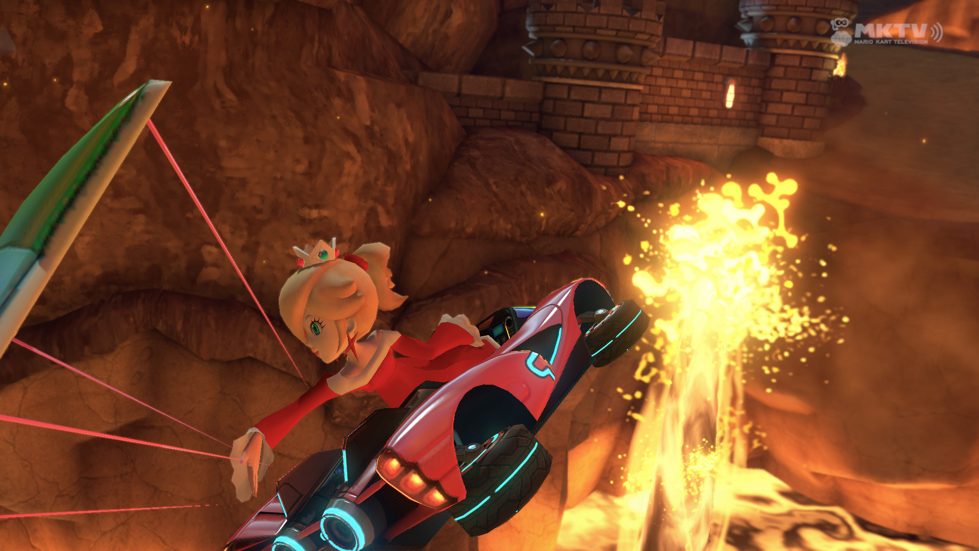 Fire Rosalina Mod for Mario Kart 8 | MK8 Mods