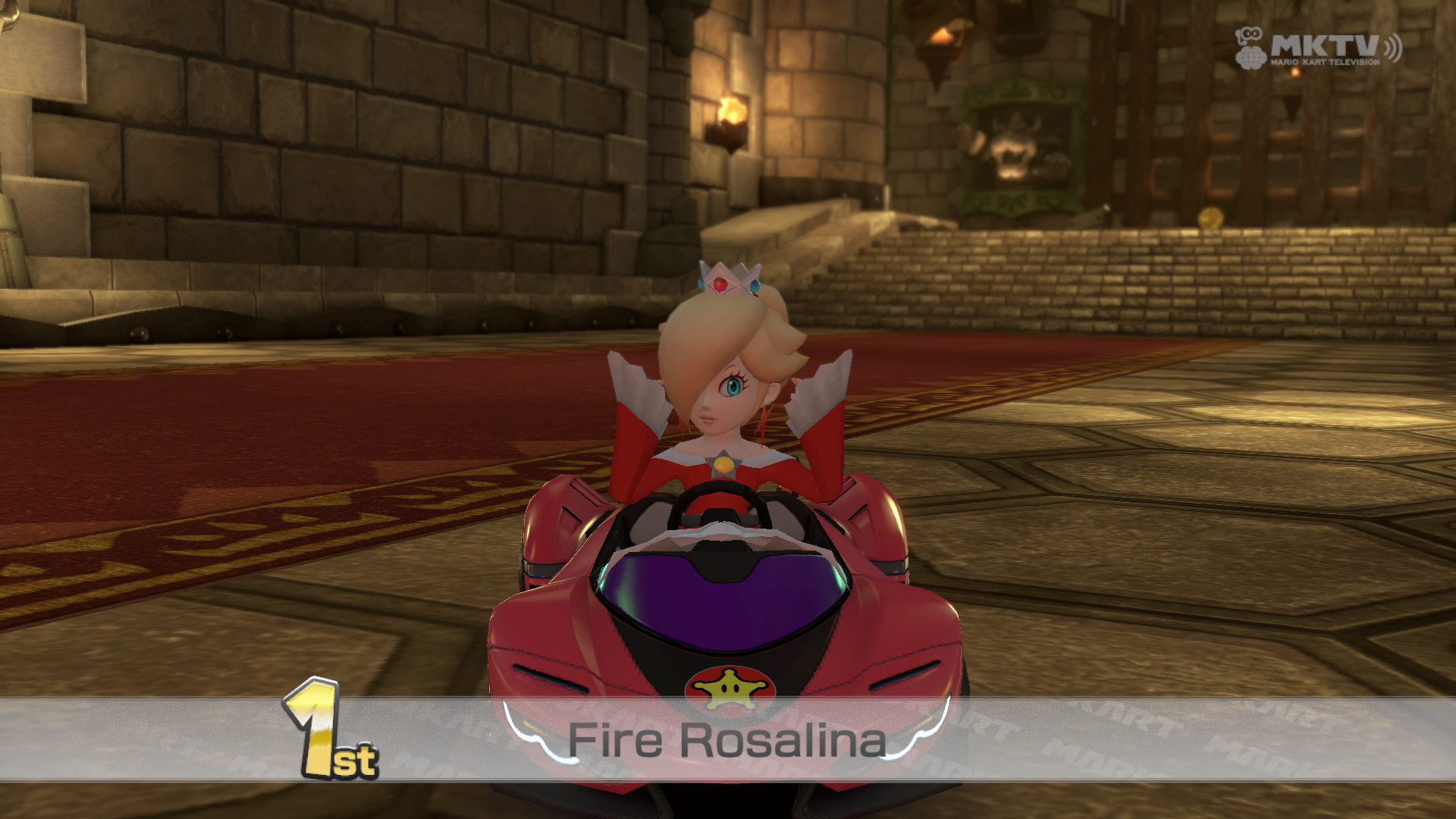 Fire Rosalina Mod for Mario Kart 8 | MK8 Mods