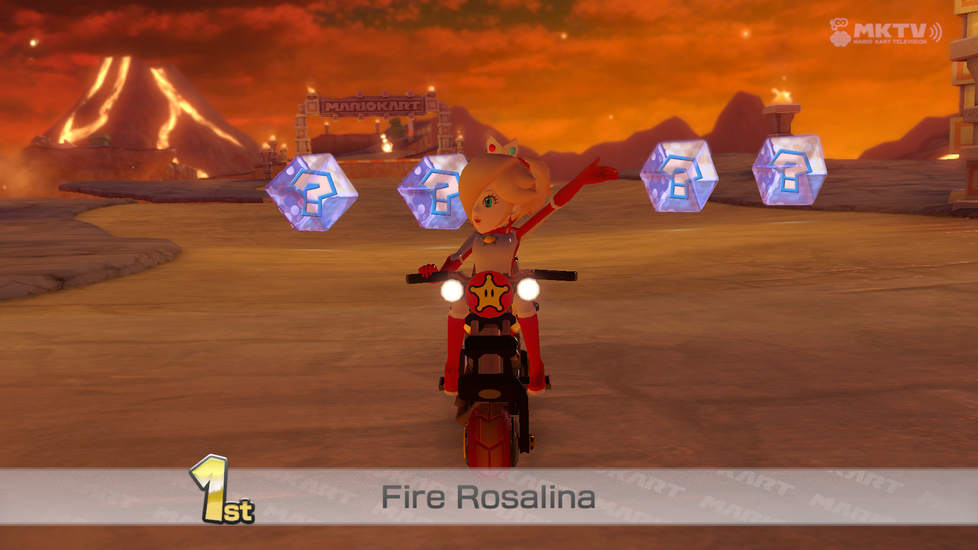 Fire Rosalina Mod for Mario Kart 8 | MK8 Mods