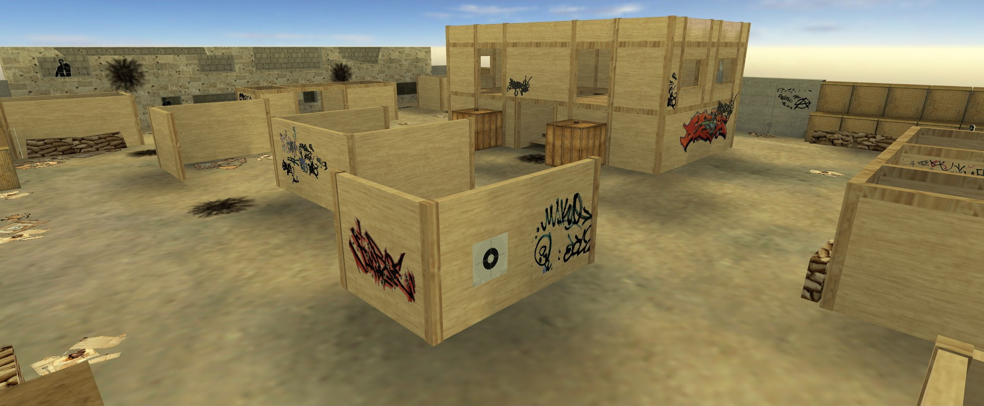 aim_training_outside Mod for Counter-Strike 1.6 | CS1.6 Mods