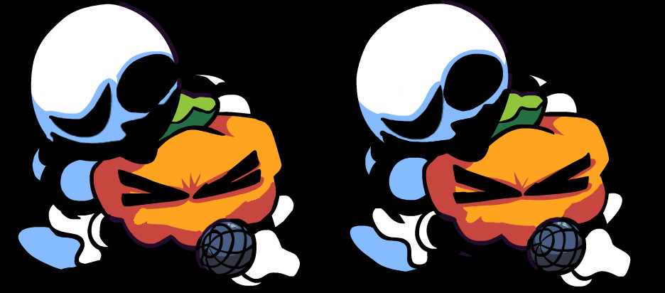 Scary Skid & Pump Mod for Friday Night Funkin' | FNF Mods