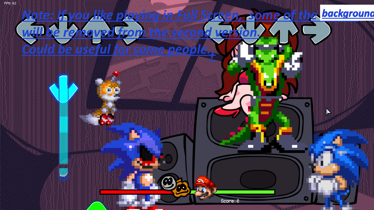 Pixel Exe & Tails Doll Mod! Mod for Friday Night Funkin' | FNF Mods