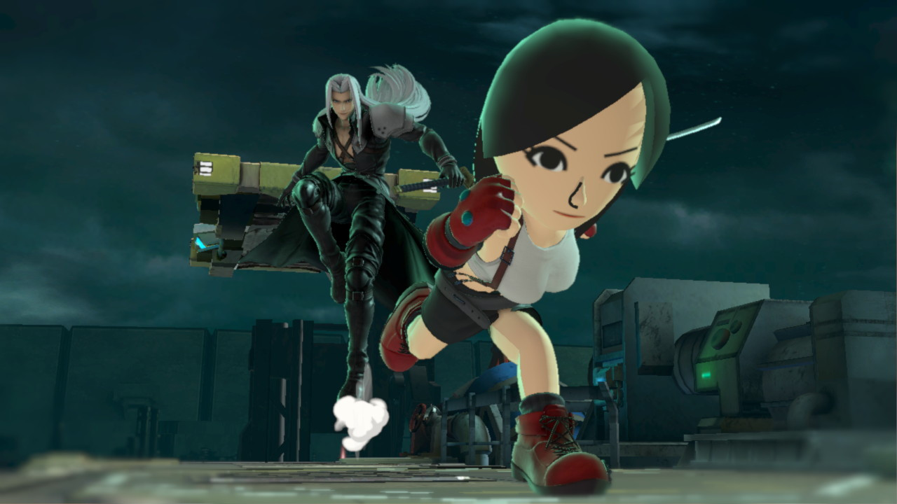 Better Tifa Mii Costume Mod for Super Smash Bros. Ultimate | SSBU Mods