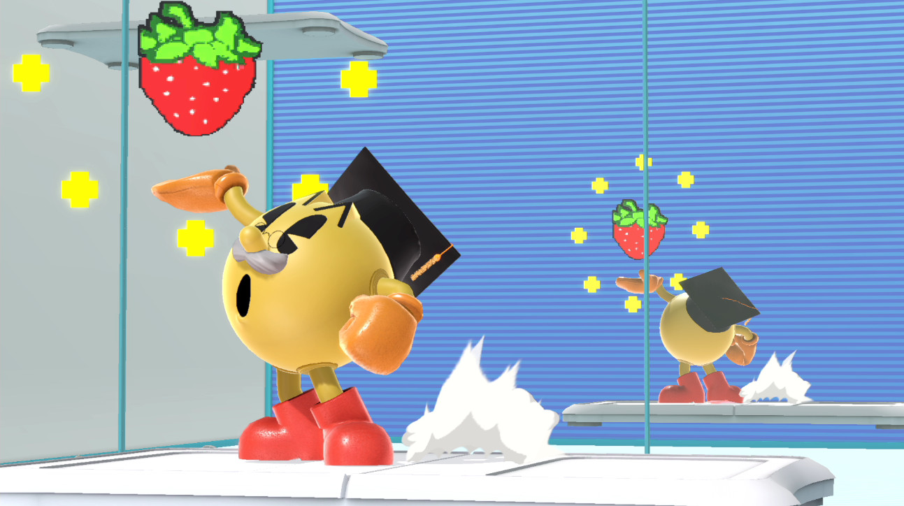 Professor PAC-Man [Super Smash Bros. Ultimate] [Mods]
